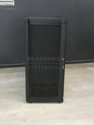 APC cabinet with IPC computer and compressor in Dortmund, Germany