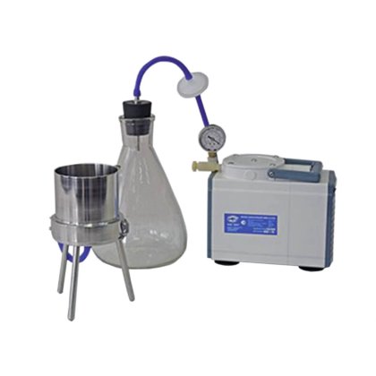 Vacuum filtration device for determining the concentration of suspended ...