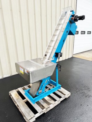 Hoppmann Cap Hopper-Elevator Prefeeder in Morris, CT, USA