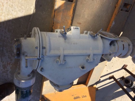 Azo Cyclone Screener Stainless Steel Sieve E360 Powder Coating Sieve in ...