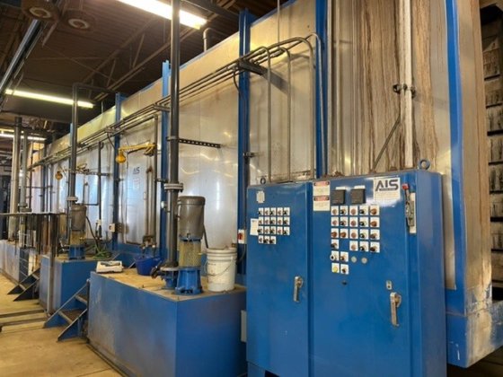 3-Stage AIS / Nordson Powder Coating System Design in Berlin, WI, USA