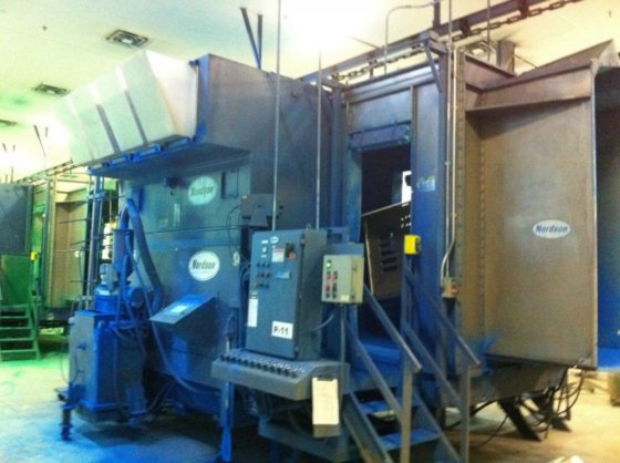 Nordson Excel 2001 Powder Booth System in Berlin, WI, USA