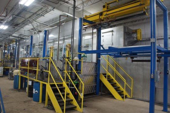 Indexing Cathodic E-Coat System in Berlin, WI, USA