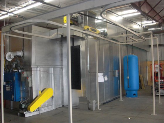 3-Stage Powder Coating System in Berlin, WI, USA