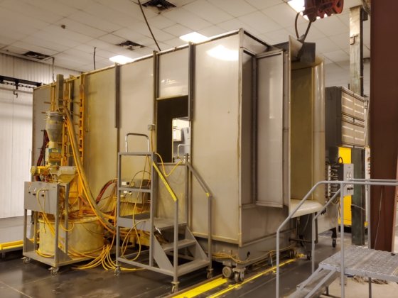 ITW Gema Reclaim Powder Booth System in Berlin, WI, USA