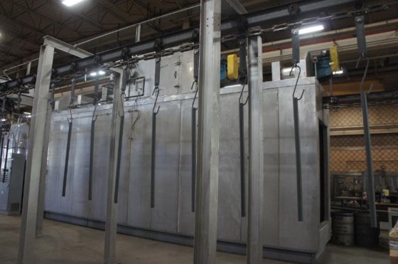 3-Stage AIS / Nordson Powder Coating System Design in Berlin, WI, USA