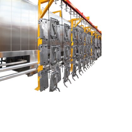 ED coating line Chassis Pretreatment E-coat Paint Line Electrophoretic ...