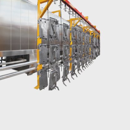 ED coating line Chassis Pretreatment E-coat Paint Line Electrophoretic ...