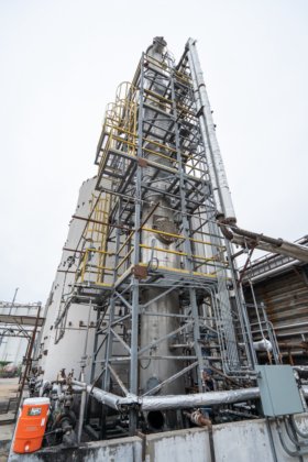 Methanol Distillation Column in Mississippi, USA