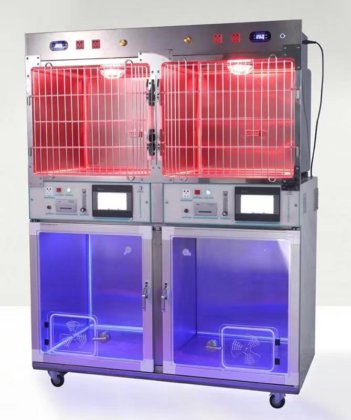 Veterinary ICU Animal Incubator Brooder Dog Stackable Pet Incubators in ...