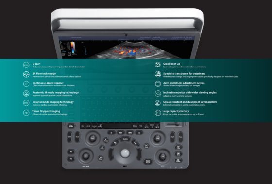 sonoscape E3V doppler portable ultrasound machine linear rectal ...