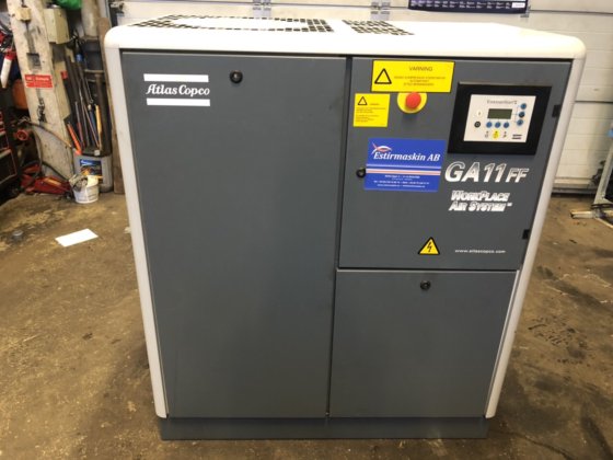 2002 Atlas Copco GA11 FF in Stockholm, Sweden