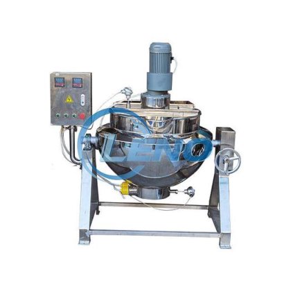 300L Industrial Sugar Cooking Pots With Mixer/Jam Jacketed Cooker With ...
