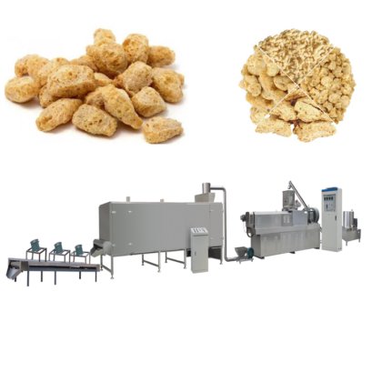 Soya Chunks Machines Soya Meat Food Maker Machine Soy Texture Protein ...