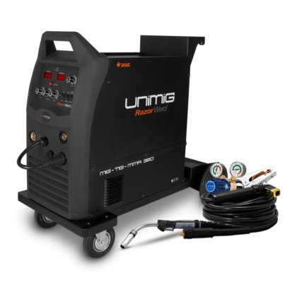 UNIMIG RAZOR 350 COMPACT MIG/TIG/STICK WELDER in Kirrawee, Australia