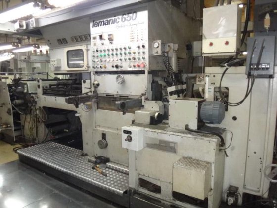 1981 Bobst Lemanic Helio CH 650 in South Carolina, USA