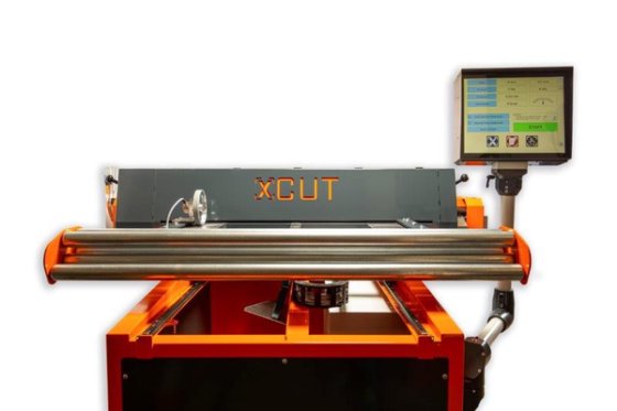 2025 X-Cut 1250 Pro angled cutting sheet metal splitting machine in ...