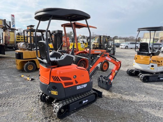 SDLE18P Mini Excavator in Richmond, VA, USA
