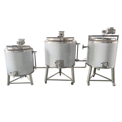 Batch Pasteurizer Pasteurizing Machines for Milk Dairy Processing Lines ...