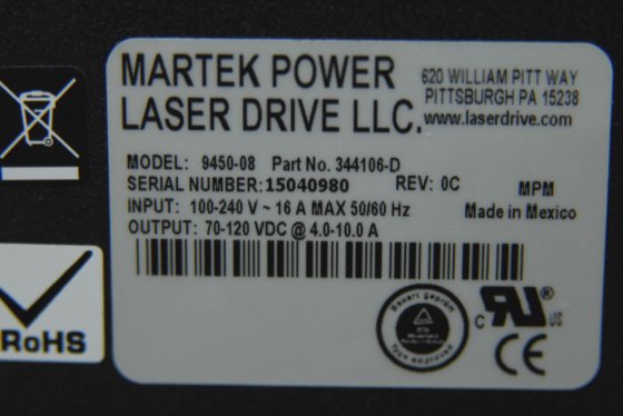 Becton Dickinson Detector/Laser/Optics FL4 Assembly (JDSU/Martek ...