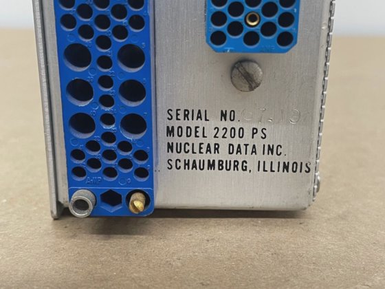 Nuclear Data Power Supply Model 2200 PS in Fayette, AL, USA