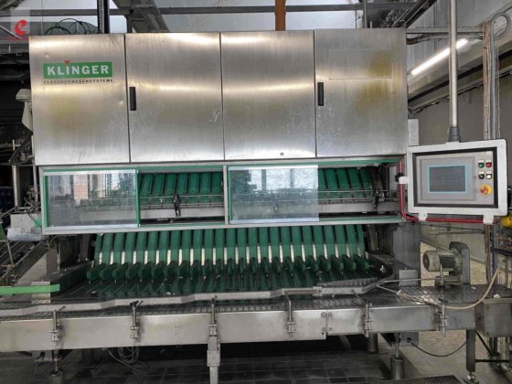 2000 Bottle washer washing machine Klinger Euro Class / 1 litre bottle ...