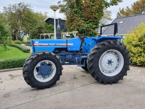 Landini 7860 in Witmarsum, Netherlands
