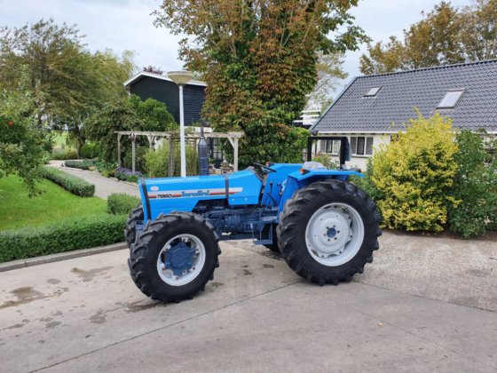 Landini 7860 in Witmarsum, Netherlands