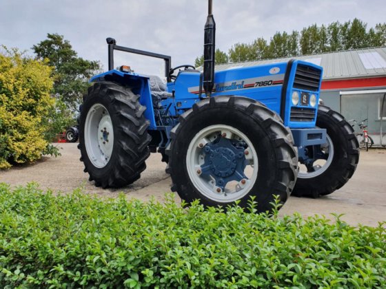 Landini 7860 in Witmarsum, Netherlands
