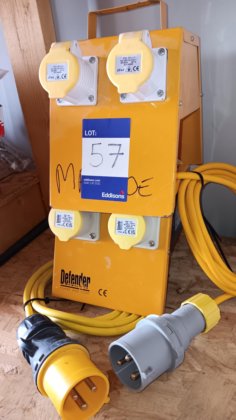 2x 4 way 110v splitter box (located in Container) in Southampton ...