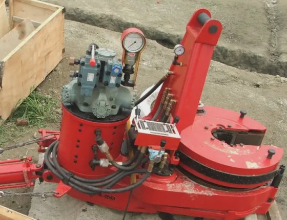 Wellhead Drill Pipe Power Tong in Shanghai, China
