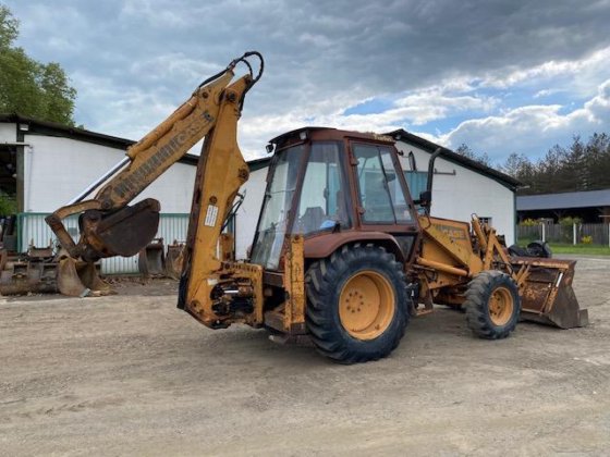 Case 580K in Theillay, Centre-Val de Loire, France