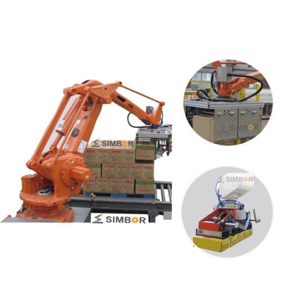 carton box bag robot palletizer stack flitting handling penuamtic air ...