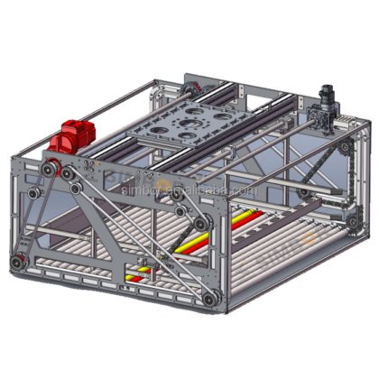 box can bottle package whole layer robot palletizer stack pallet one ...