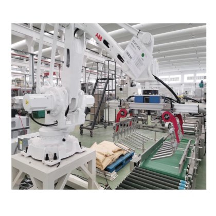 bag box robot palletizer stack gripper carry handle grab bag box ...