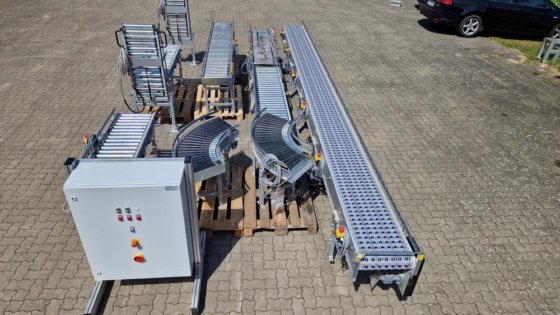 SFB FÖRDERTECHNIK DIV. Roller conveyor system in Stapelfeld, Schleswig ...