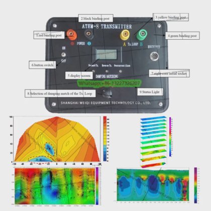 Geophysical TDEM/TEM Transient Electromagnetic Instrument Deep Earth ...