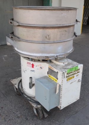 Vibratory Screener and Sifter 30" Midwestern Industries circular shaker ...