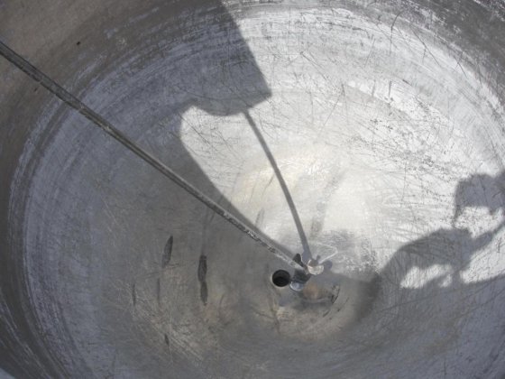 Tank 100 gallon vertical tank, Stainless Steel, .3 hp agitator ...