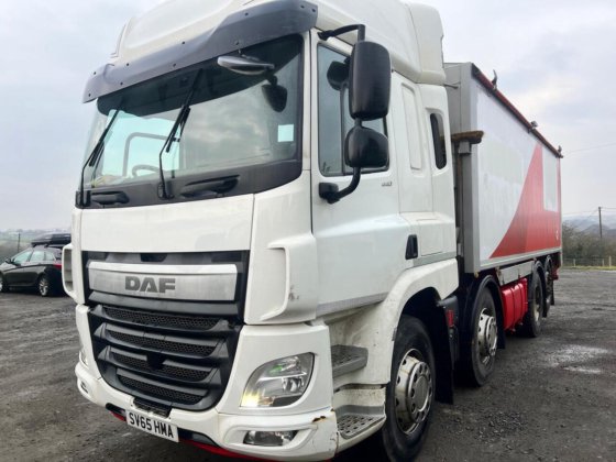 2016 DAF CF85 in Ashby-de-la-Zouch, England, United Kingdom