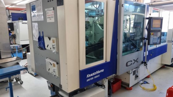 Kraus Maffei 2K injection molding machine in Rheinfelden, Switzerland