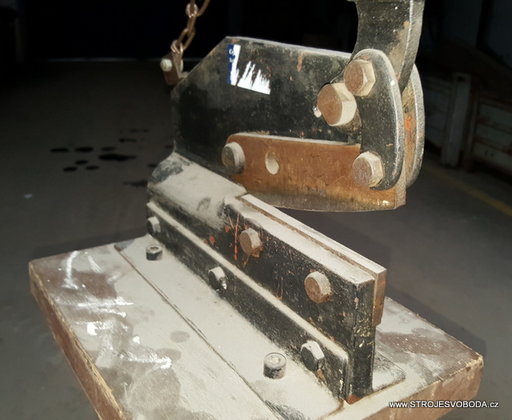 Hand lever shears in Blansko, South Moravian Region, Czech Republic