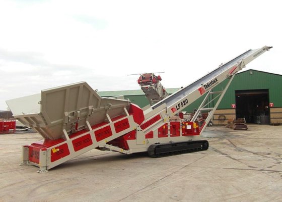 Telestack LF520 in Brembate, Lombardy, Italy