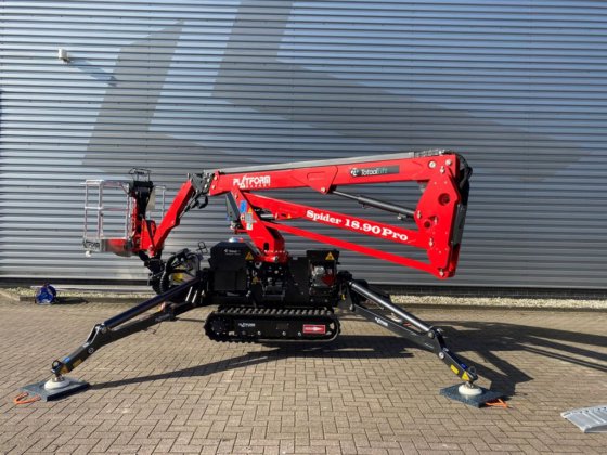2021 Platform Basket Spider 18.90 PRO in Borssele, Netherlands