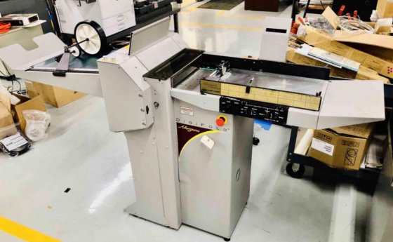 Morgana DigFold Mark 2 Creaser Folder in Schiller Park, IL, USA