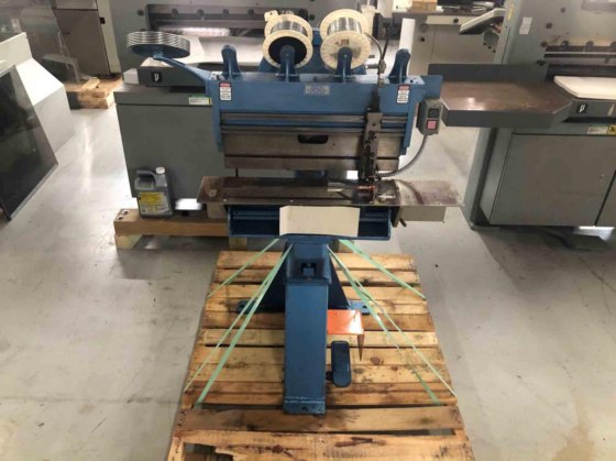 2006 Interlake Model P multiple head 1/4” stitcher in Schiller Park, IL ...