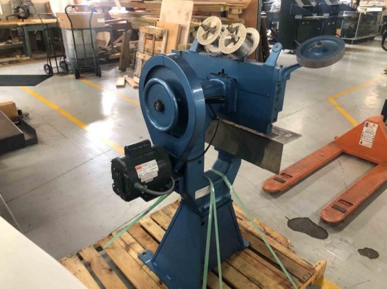2006 Interlake Model P multiple head 1/4” stitcher in Schiller Park, IL ...