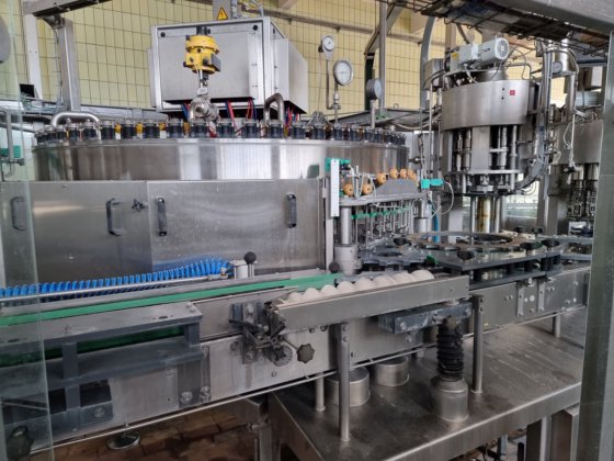 2002 Krones Filling line for beer Krones in Burgwald, Hesse, Germany