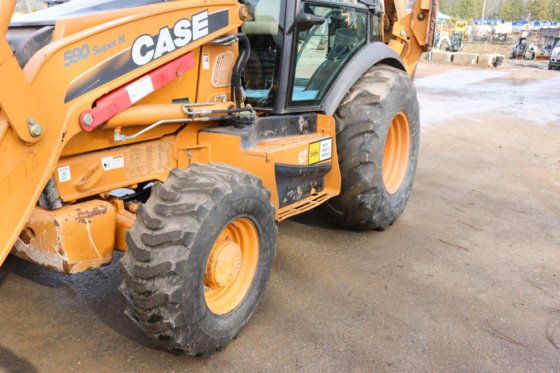 2012 CASE 590 SUPER N BACKHOE in Placerville, CA, USA