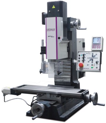 Vertical Milling Machine Optimum MH25SV in Moscow, Russia